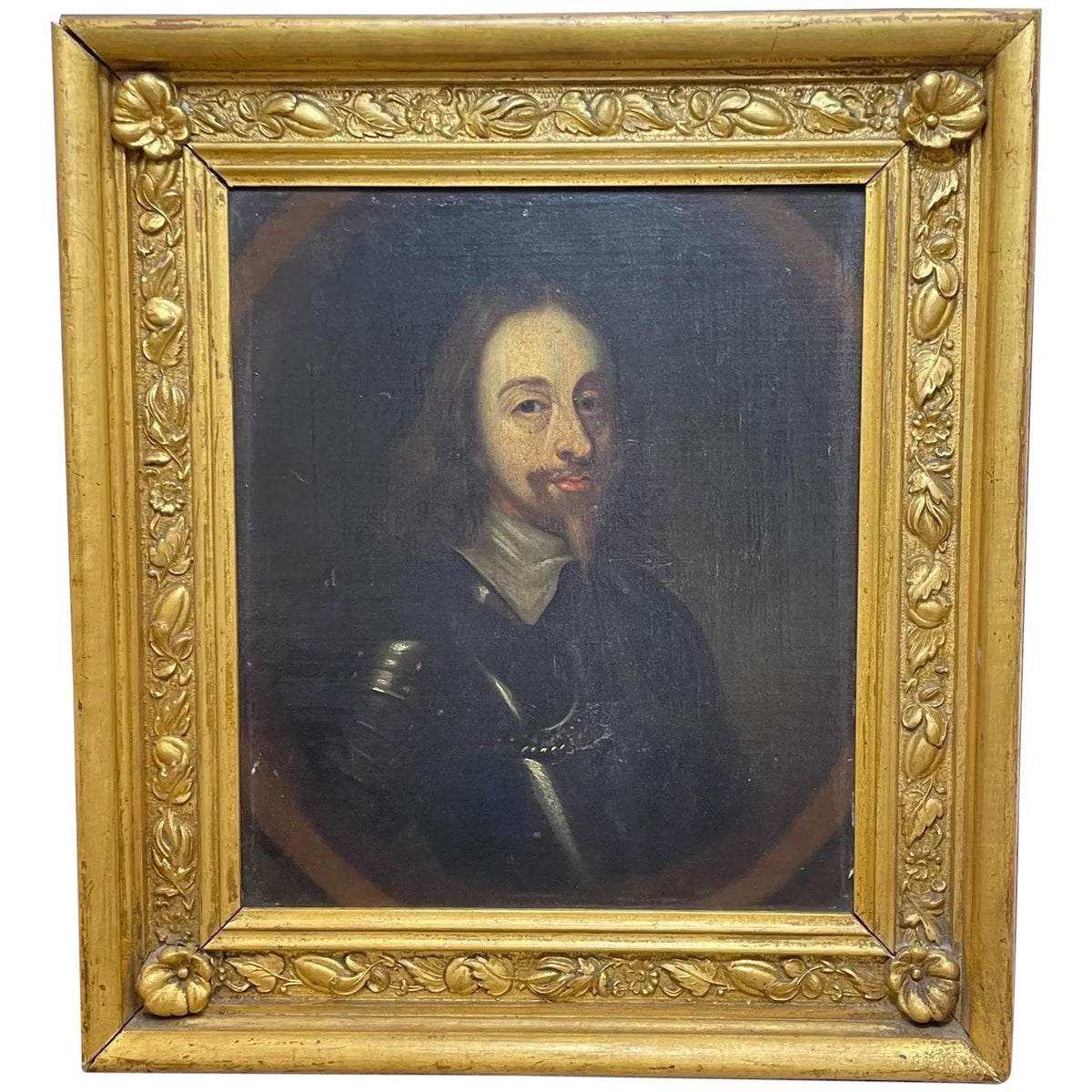 👑 King Charles I Portrait in Armour | 17th Century Old Master
