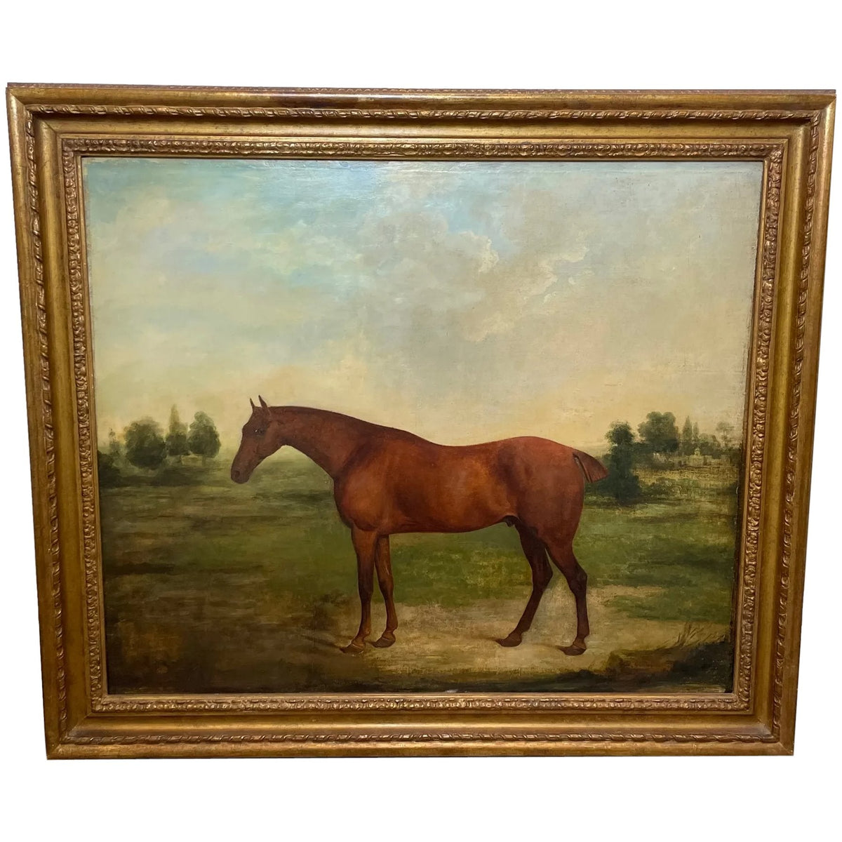 🐎 Georgian Oil Painting English Horse Portrait “Partisan” by James ...